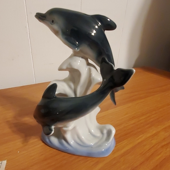 Other | Ceramic Dolphin Figurine | Poshmark